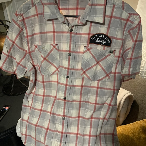 Harley-Davidson | Tops | Button Up Shirt | Poshmark